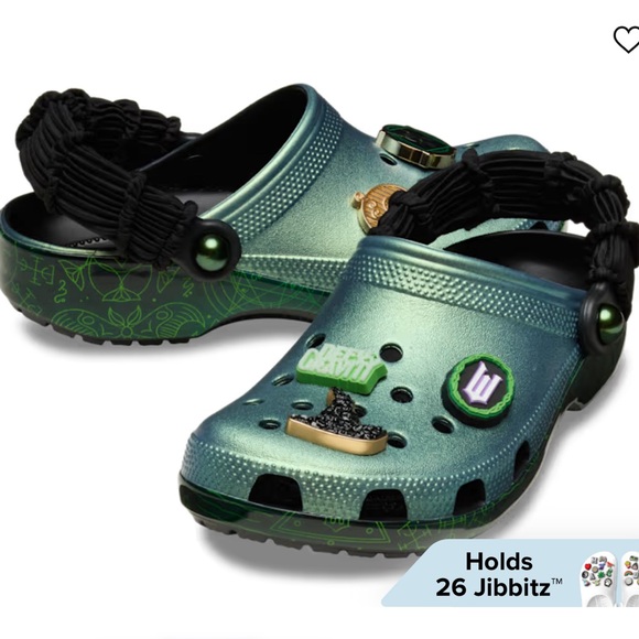 CROCS | Shoes | New Wicked Elphaba Classic Clog | Poshmark